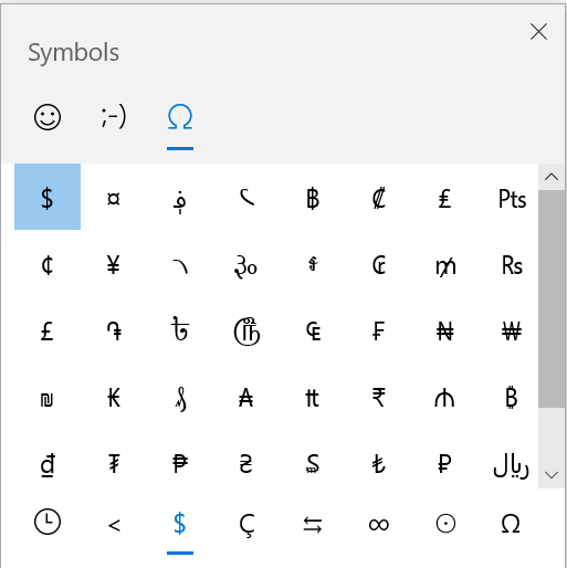 How to add kaomoji using touch-keyboard (windows 10)? - Microsoft Q&A