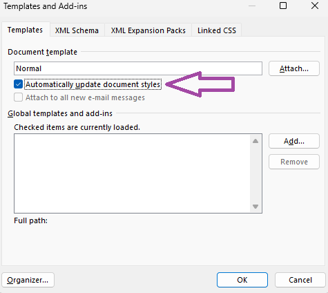 Apply Template To Existing Document Not Working As Expected - Microsoft Q&A