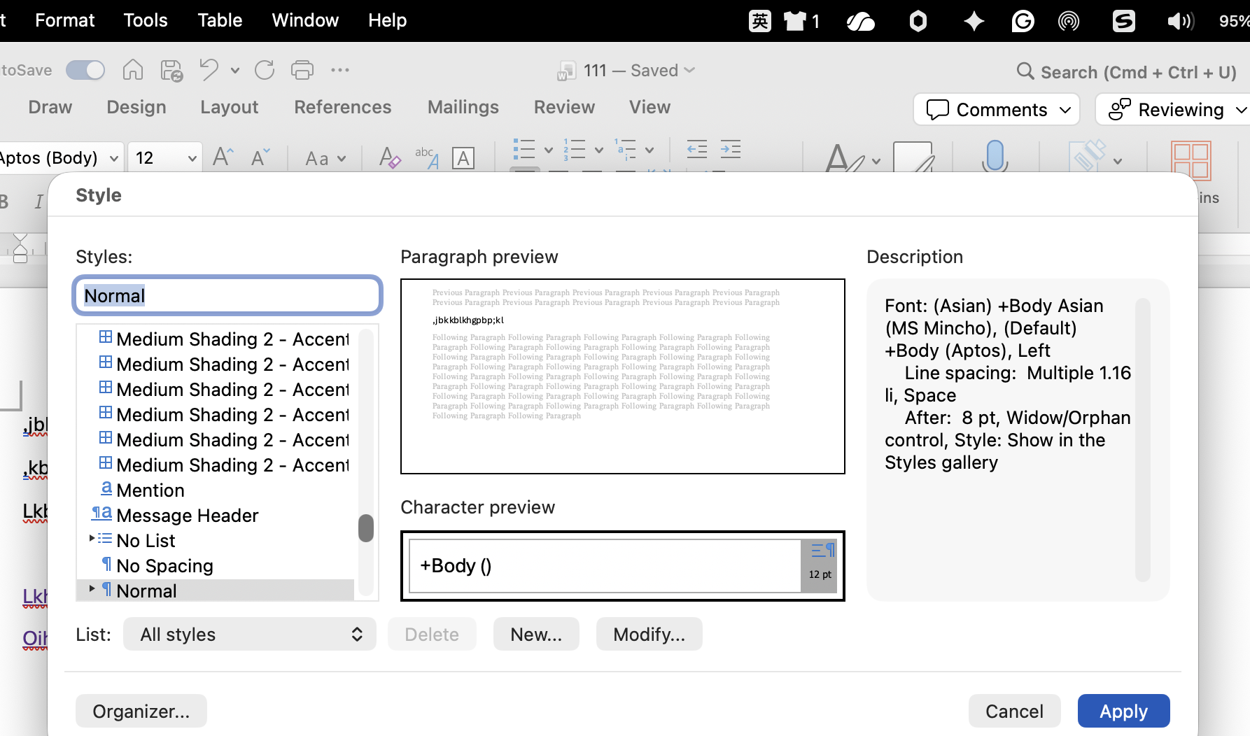 How to turn off East Asia Languages on MS Word - Microsoft Q&A