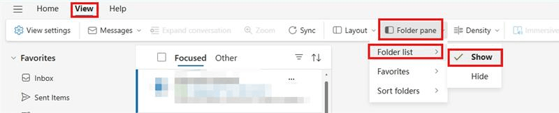 Changing to 3 panes being displayed in Outlook - Microsoft Q&A