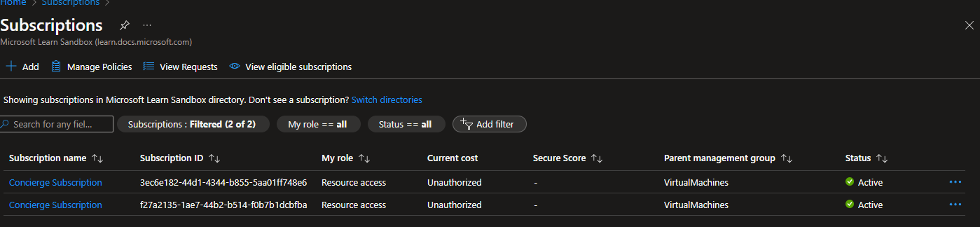Unable to edit subscription roles - Microsoft Q&A