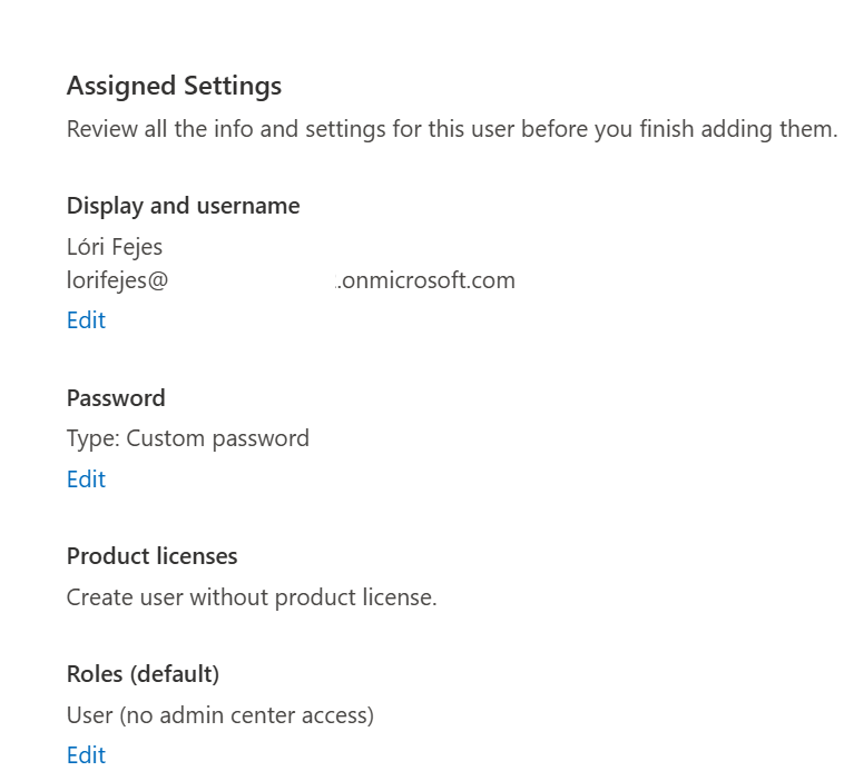 admin says diacritical marks are not possible - Microsoft Q&A