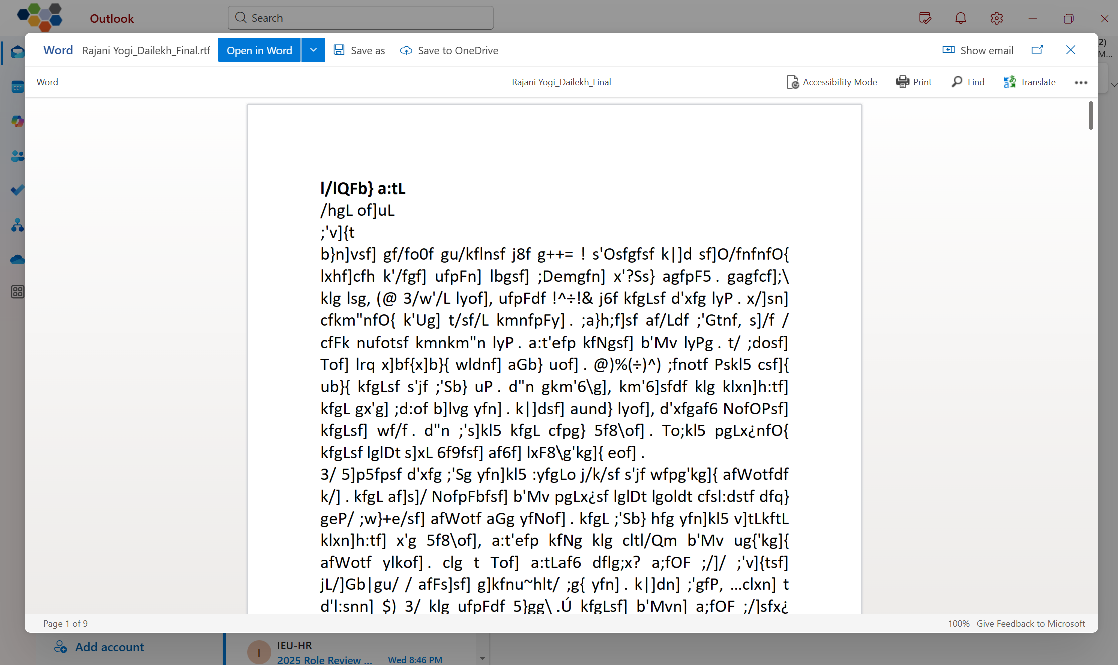 I am not able to read/preview documents with preeti font (Nepali font ...