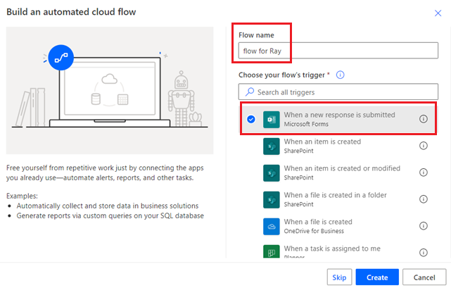 Power Automate Populating Microsoft Forms Data to a SharePoint List ...