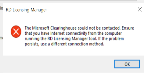 Technical Support - RDP Cal Licensing - Microsoft Q&A