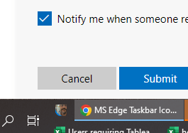 MS Edge Taskbar Icon Setting? - Microsoft Q&A