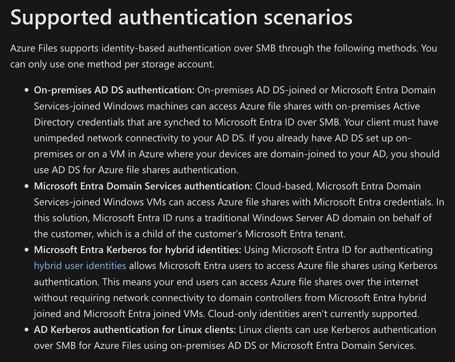 Can I Use Azure Files And Still Manage Access In A Directory And File Level Without Local On
