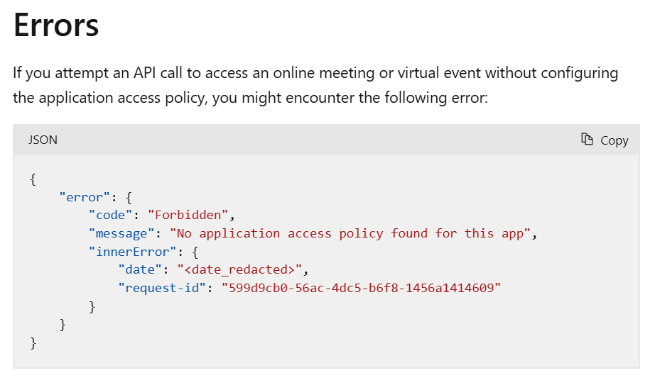 Access issues to get transcript id using online meetings API - Microsoft Q&A