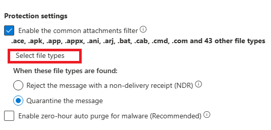 How to exclude pdf, html and other regularly used file types in anti ...
