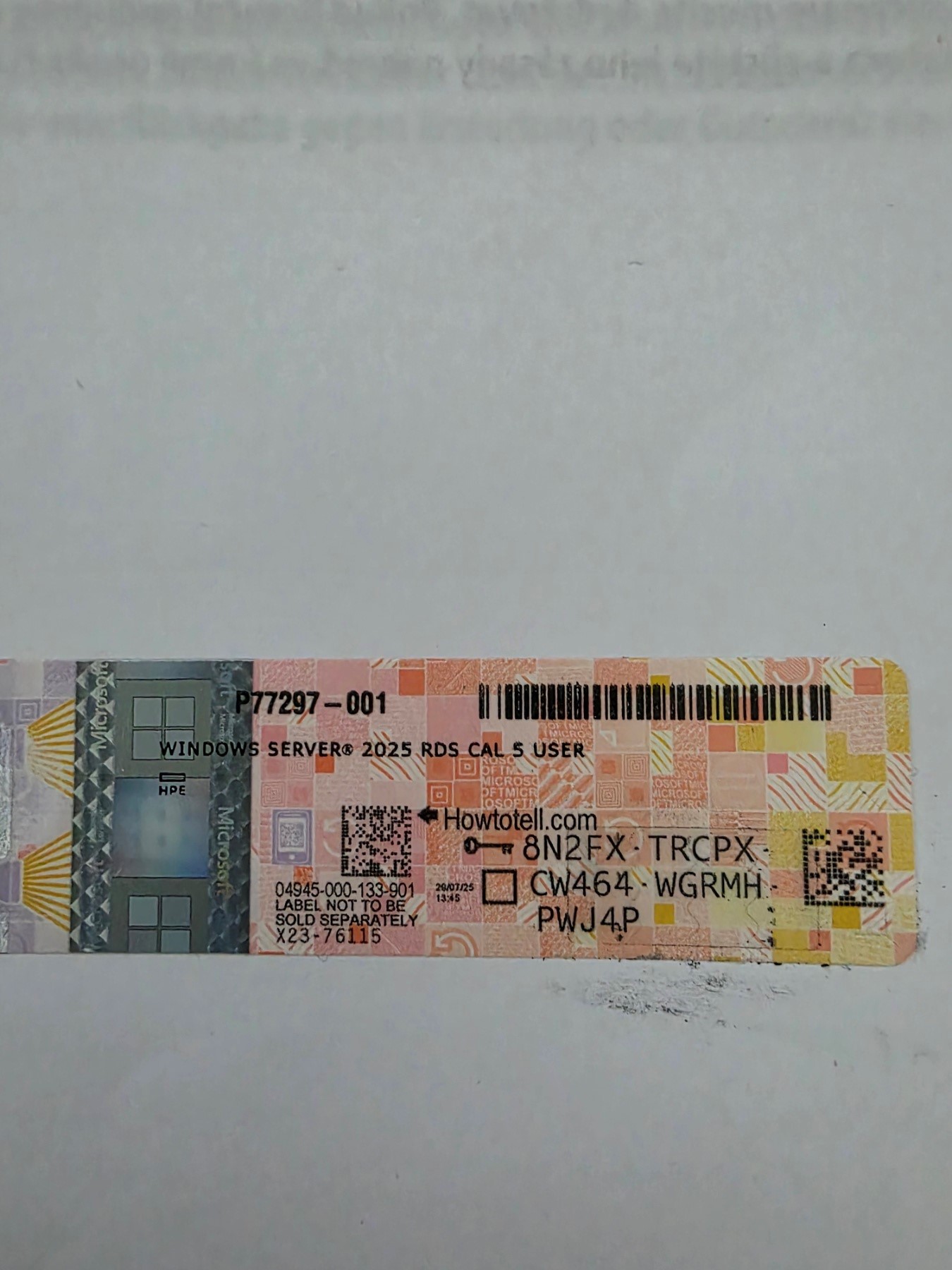 OEM Windows Server 2025 downgrade to Windows server 2019 - Microsoft Q&A