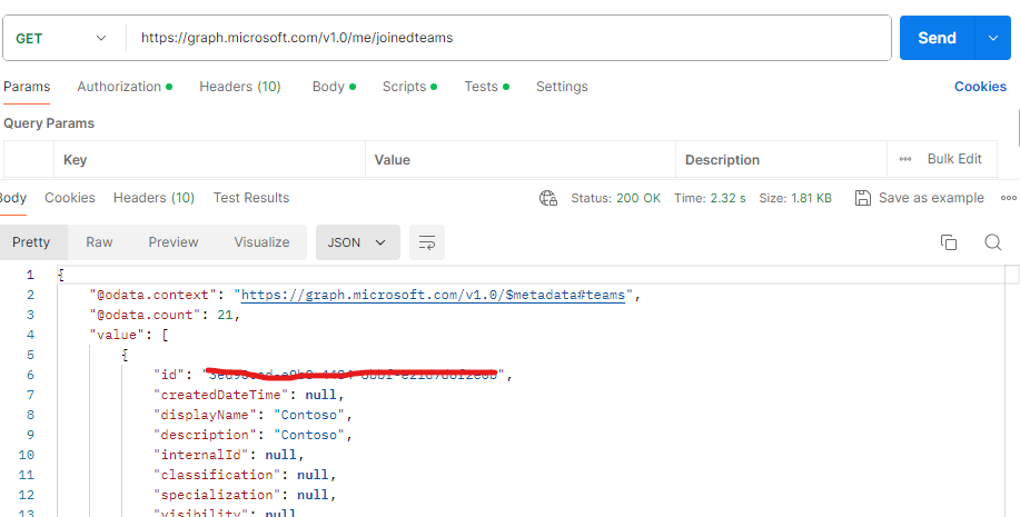 Get "403 Forbidden - No authorization information present on the request" when i try to get ...