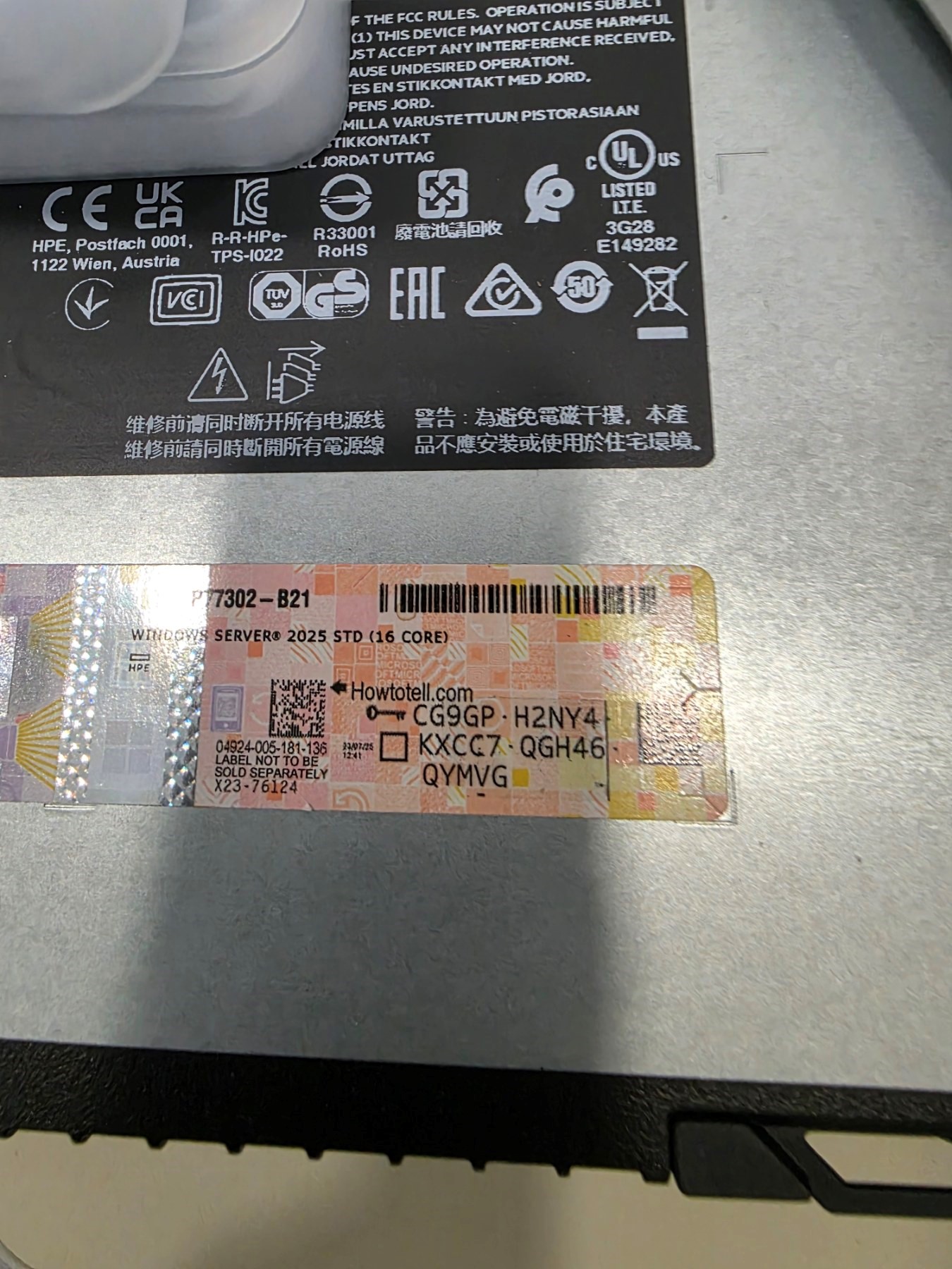 OEM Windows Server 2025 downgrade to Windows server 2019 - Microsoft Q&A
