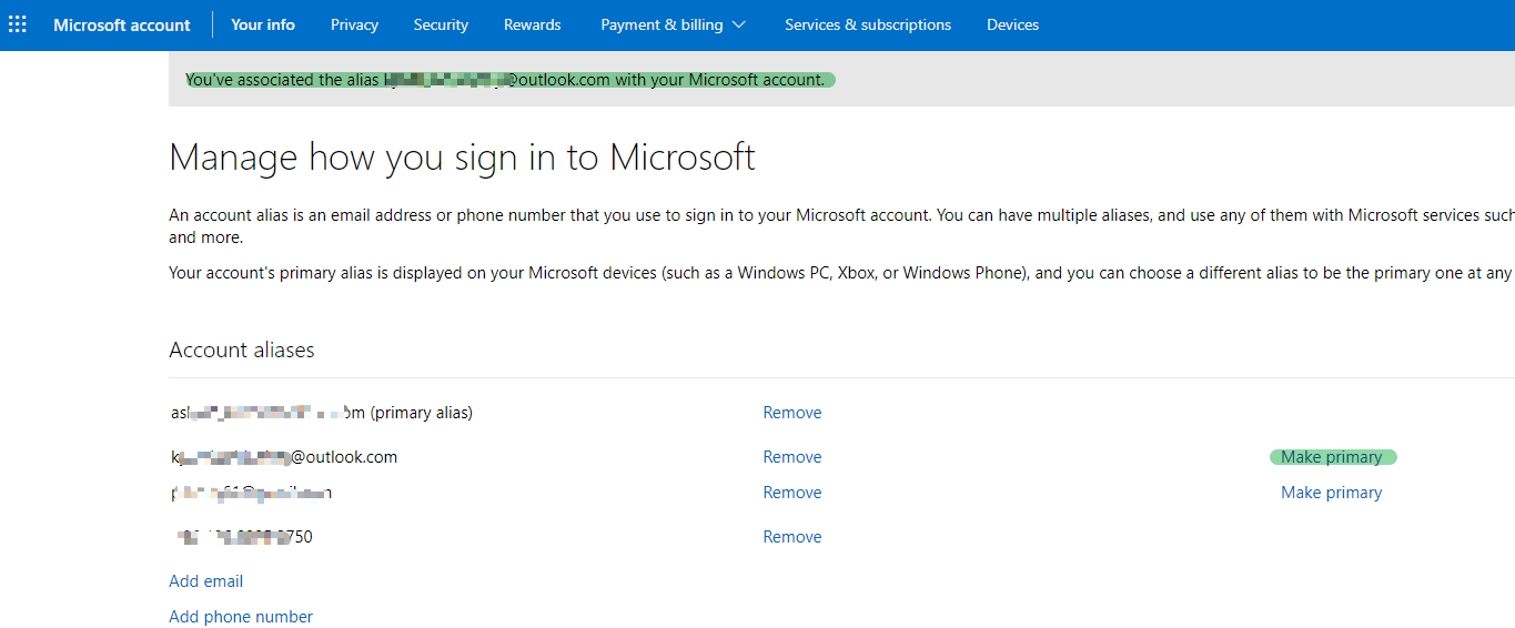 Rename personal Microsoft account - Microsoft Q&A