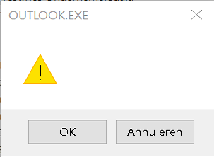Outlook warning screen when teams add-in is enabled - Microsoft Q&A