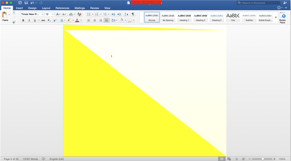 Yellowing and Disappearing of text in Word - Microsoft Q&A