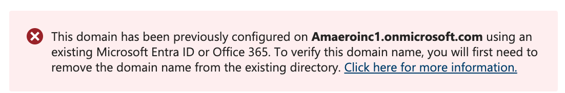 remove custom domain from orphaned tenant - Microsoft Q&A