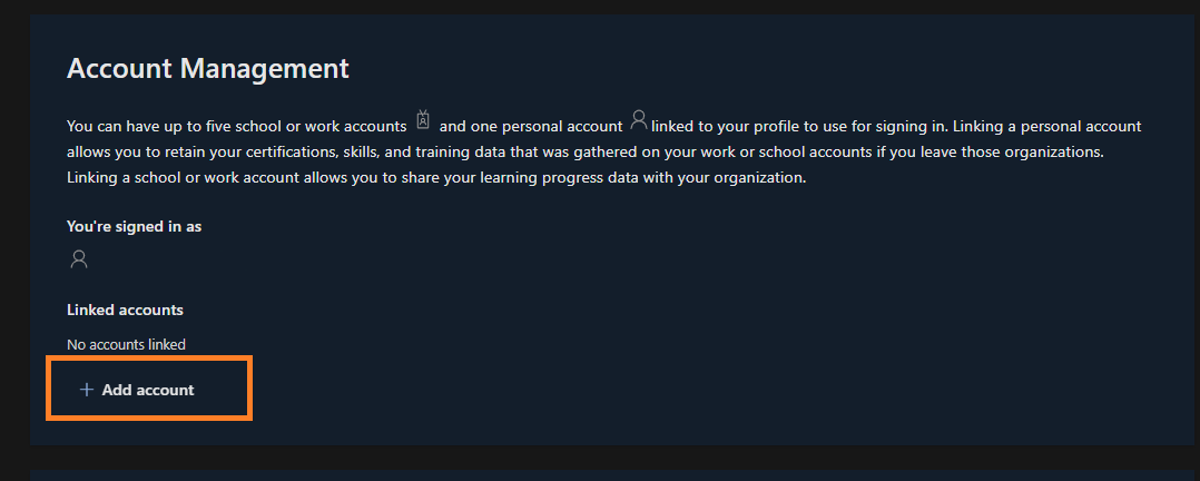 I am changing jobs and I need to update my microsoft learning to my ...