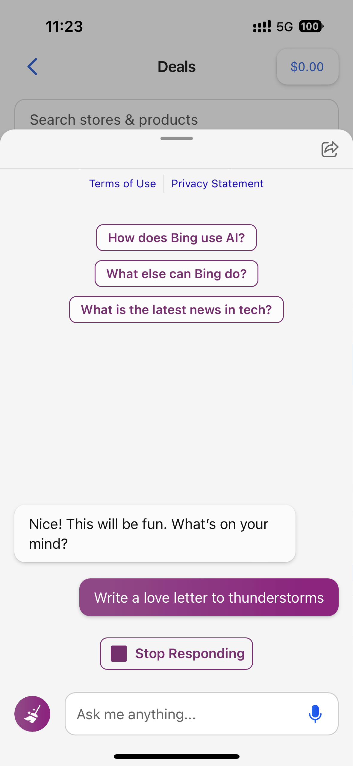 Is my account blocked from new bing chat? - Microsoft Q&A