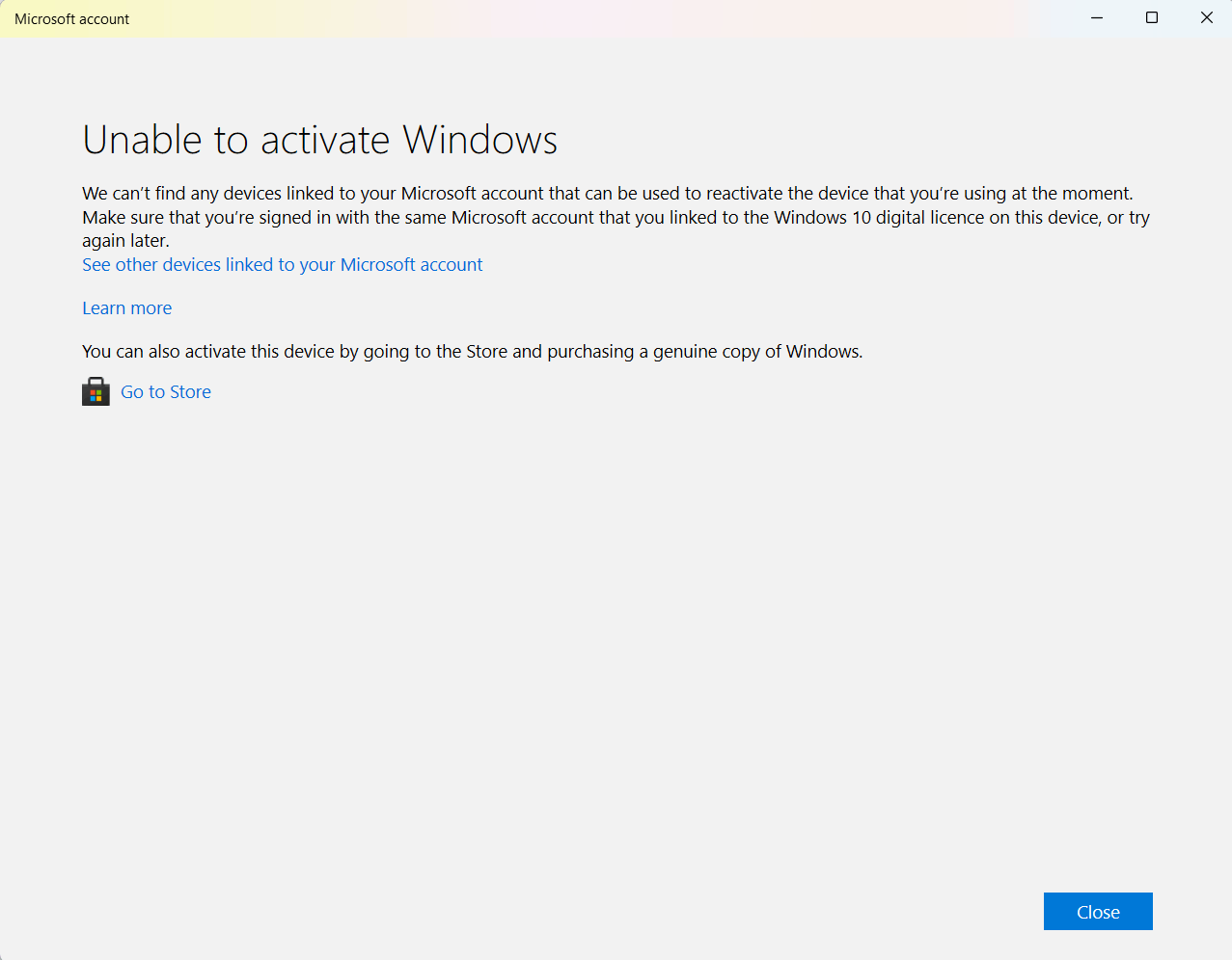 Activating Windows 11 Pro on a new laptop (Digital Licence linked to Microsoft Account ...
