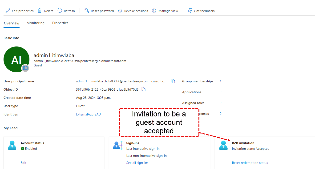 Entra ID external collaboration setting "Guest nvite Restrictions ...