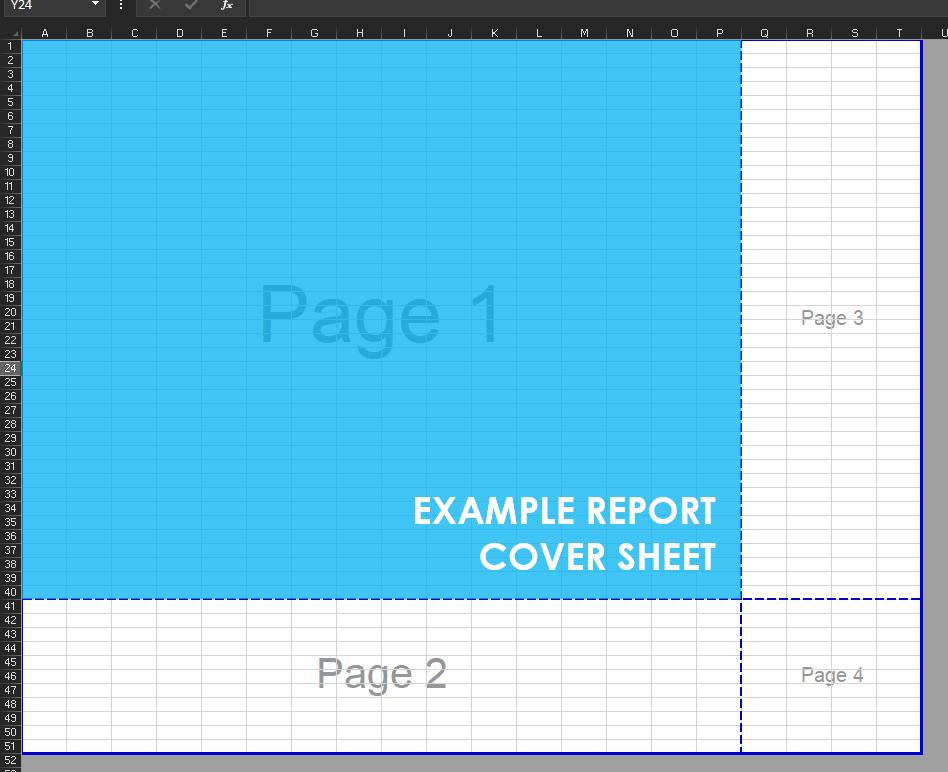 Excel - Edge to edge printing - Cover Sheet - Microsoft Q&A