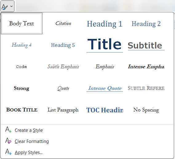 How do I fix my Ribbon Home tab so that Styles doesn't take up so much ...