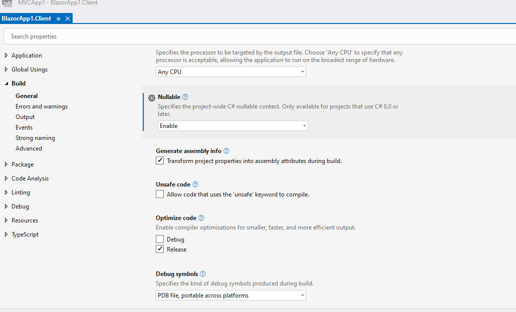 Debugging Blazor Web Assembly app in Visual Studio - Microsoft Q&A Debugging Blazor Web Assembly app in Visual Studio - Microsoft Q&A