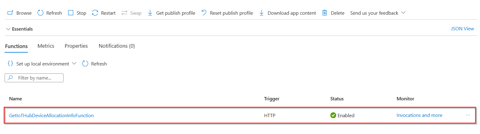 Functions are not displayerd inside azure function app - Microsoft Q&A