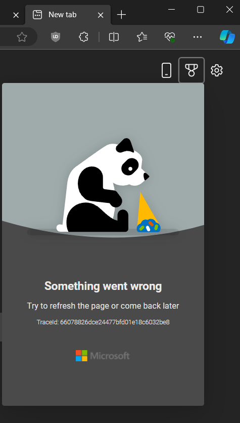 MS Edge shows Microsoft Rewards badge even after I have turned off ...