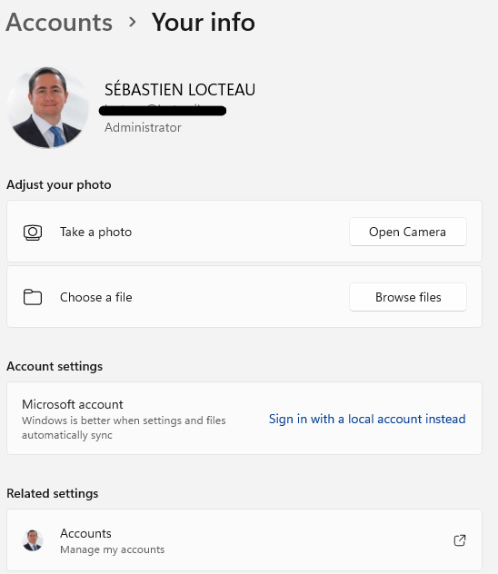 Windows 11 profile picture in Microsoft suite not displaying correctly ...