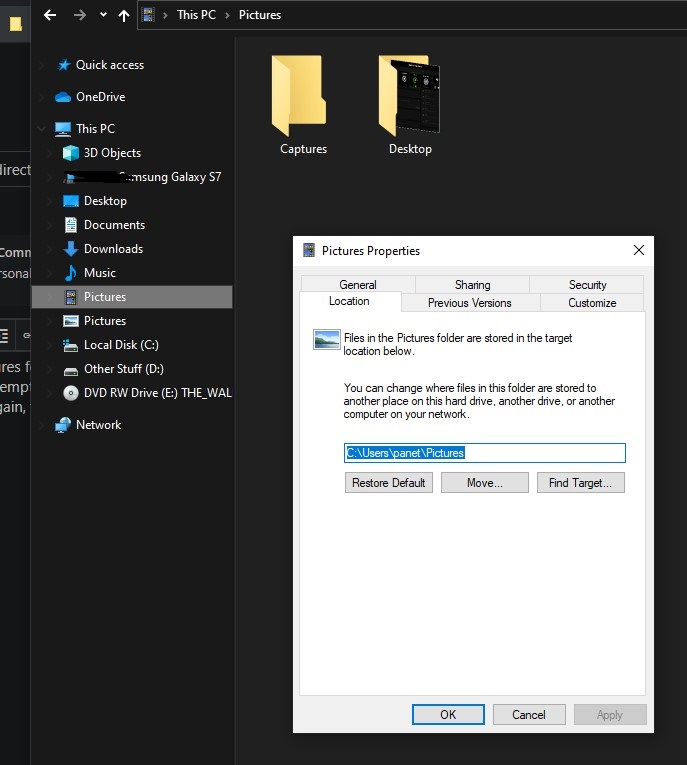Windows 10 Videos folder directory has been turned into the same ...