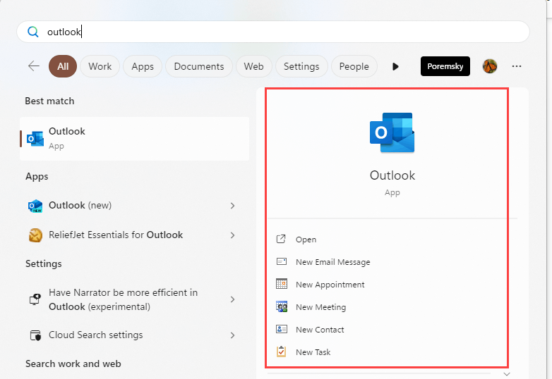 "File" Missing in menu bar in Outlook on Windows - Microsoft Q&A