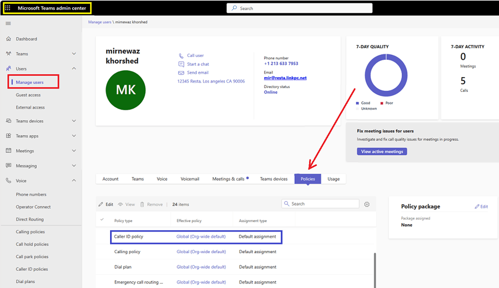 Teams Meeting Caller ID Name - Microsoft Q&A