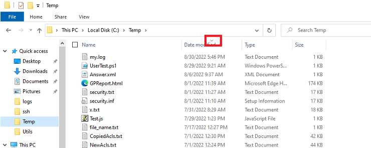 Windows file ordering by name looks weird - Microsoft Q&A
