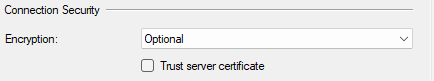 SSMS v18.3 "Trust Server certificate" option - Microsoft Q&A