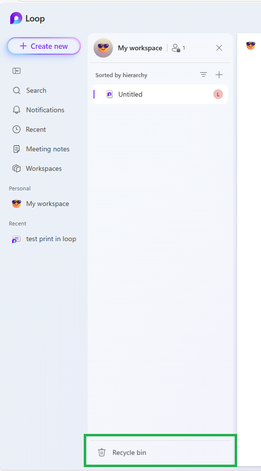 How to restore a deleted Microsoft Loop? - Microsoft Q&A
