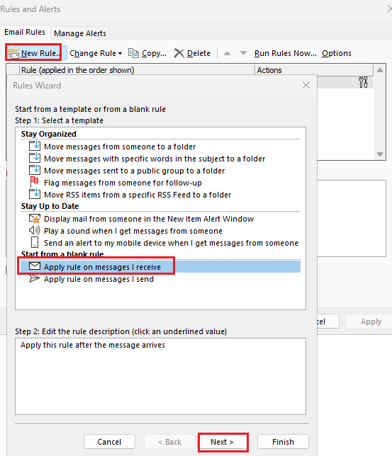I need to automate sending a confirmation email reply for EVERY email received to a specific ...