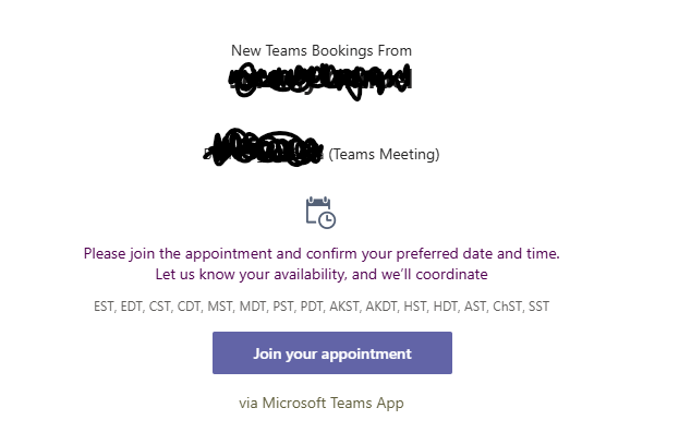 I have the new Teams app but when I try to join an appt i'm getting an ...