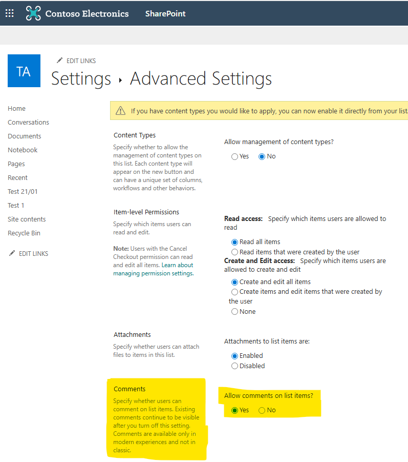 In my List on SharePoint is not working since 2026 comments - Microsoft Q&A