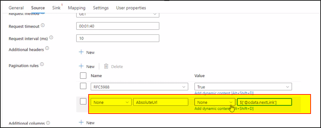 Odata NextLink no work with Api Graph reports - Microsoft Q&A