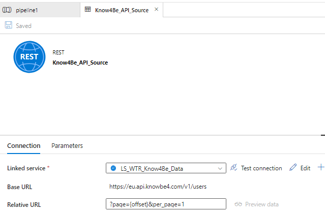 How to pull all the data through ADF pipeline from REST API source with Paginate pages ...