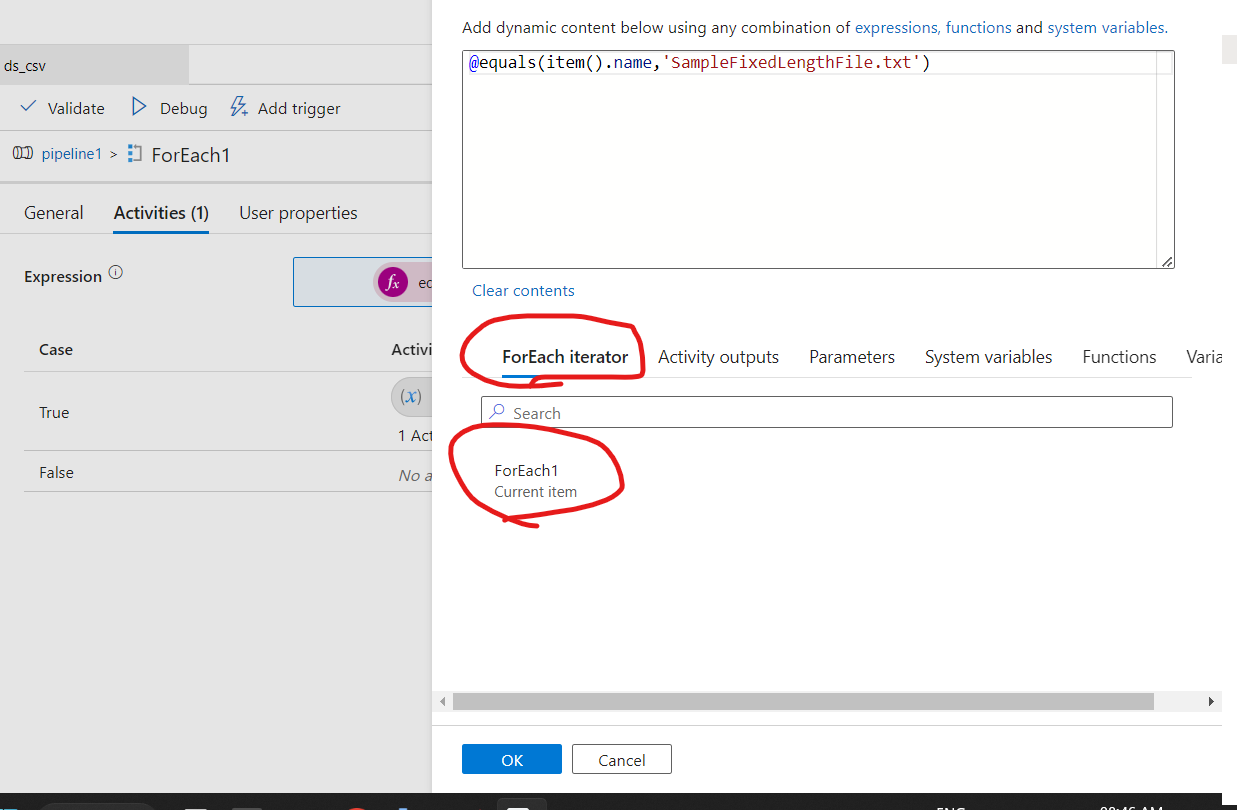 Access Foreach Item Activity Activity Inside If Activity Microsoft Qanda 2564
