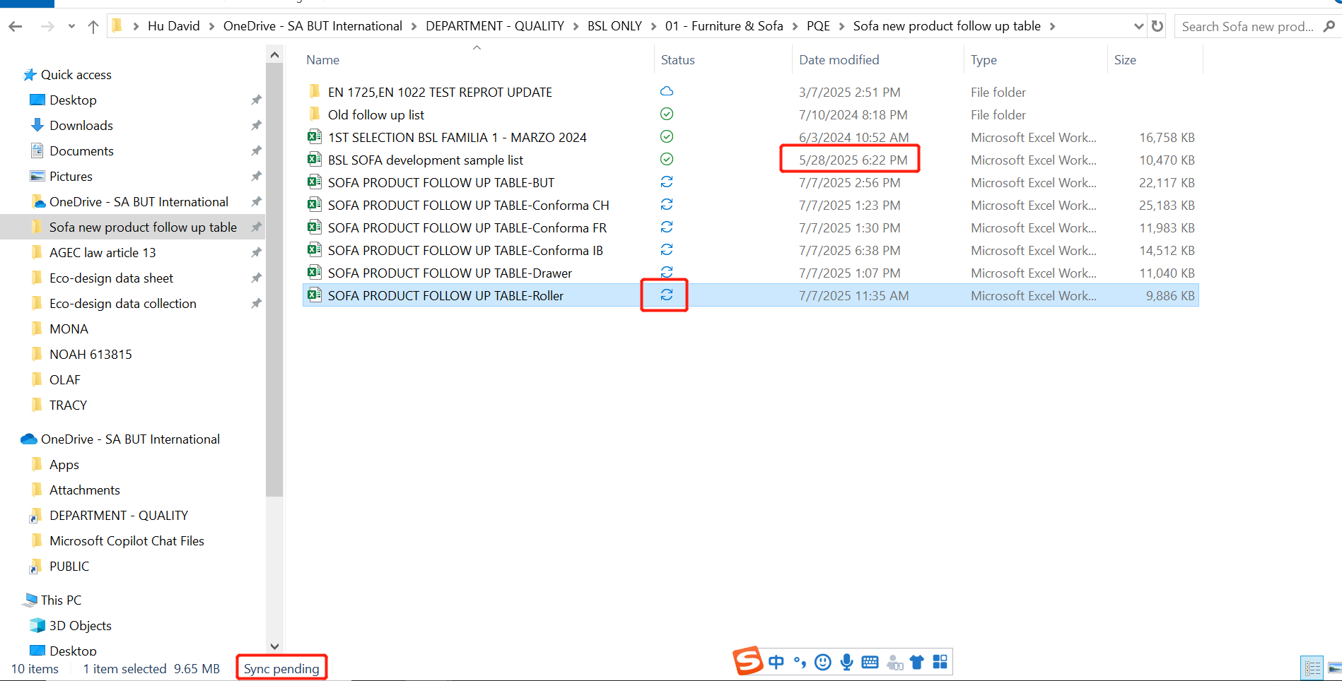 OneDrive files are synced, But there are still some files that have not ...