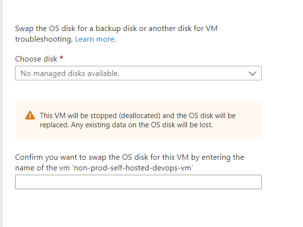 try to reset the password, but it give me this error "Deploy failed with deploymentStatusCode ...