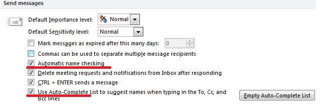 Outlook 365- not auto populating the search in address book - Microsoft Q&A