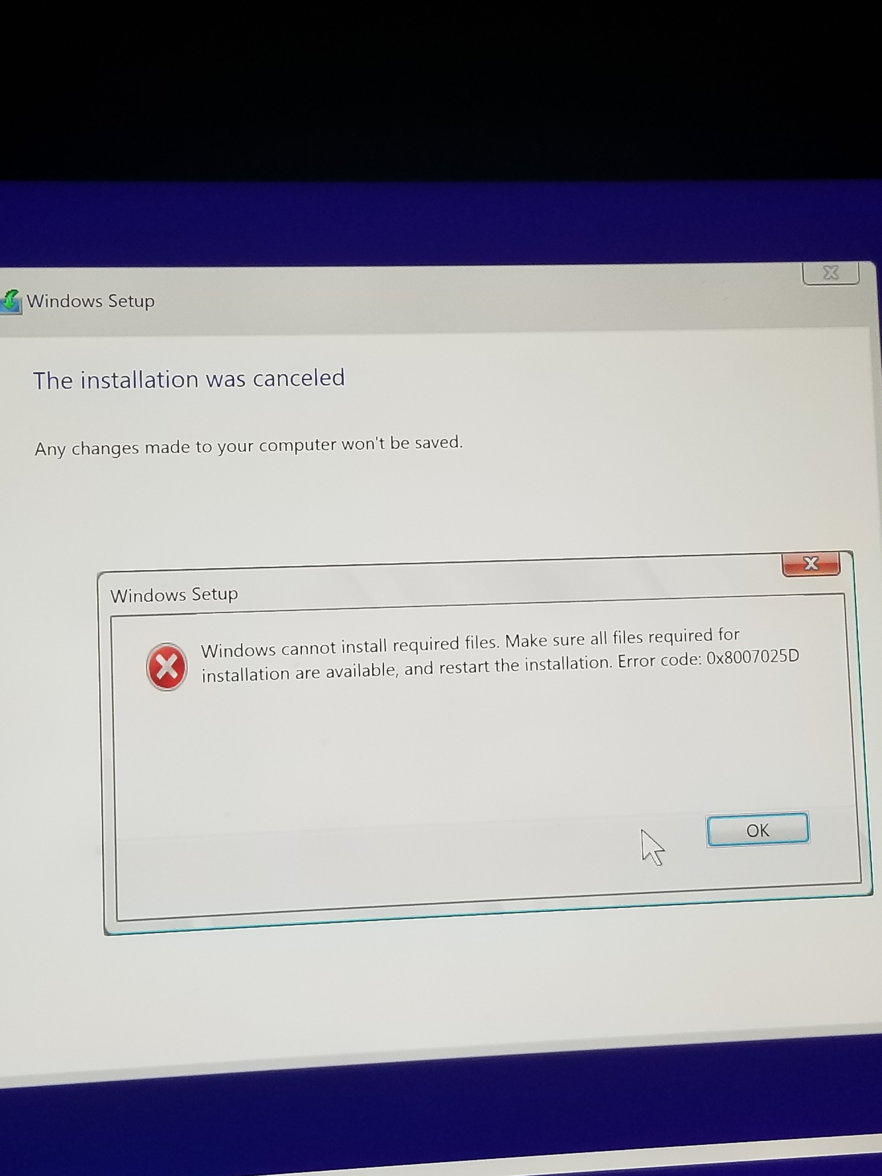 Having trouble installing windows onto my pc - Microsoft Q&A