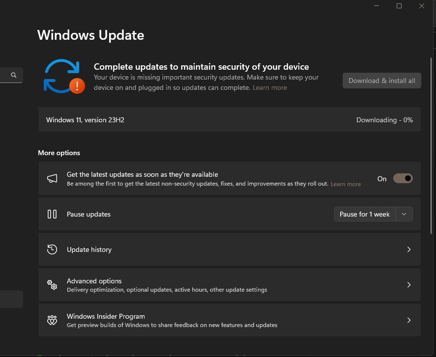 Windows 11 Update error - Microsoft Q&A