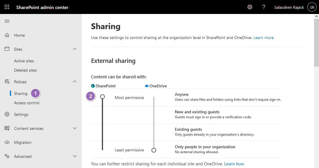 Access Sharepoint with an alias - Microsoft Q&A
