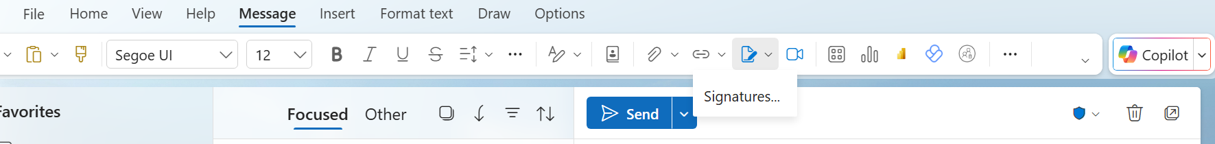 I cannot add signature in my outlook, I have checked everywhere, but ...