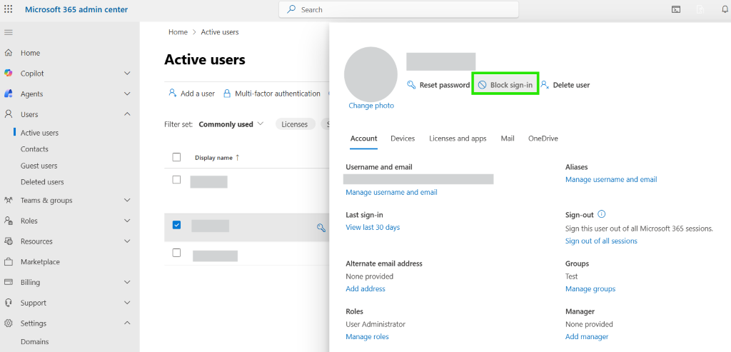 Suppression du compte de [Moderator note: Personal information removed ...